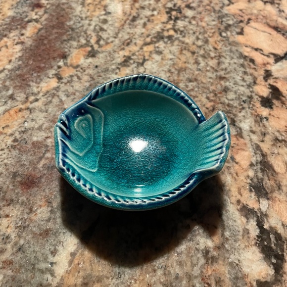 Other | Vintage Fish Pottery Trinket Dish | Poshmark